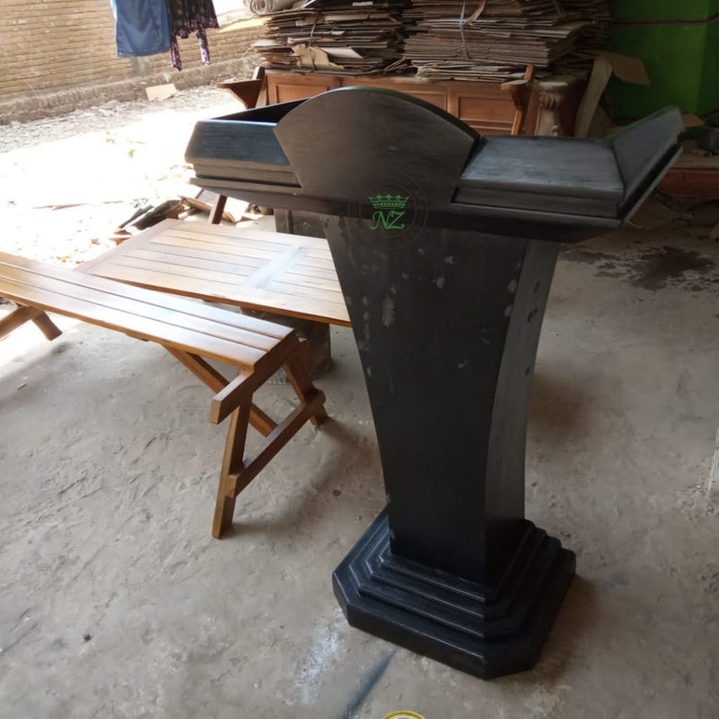 Mimbar Podium Gaza - NZ Furniture Jepara