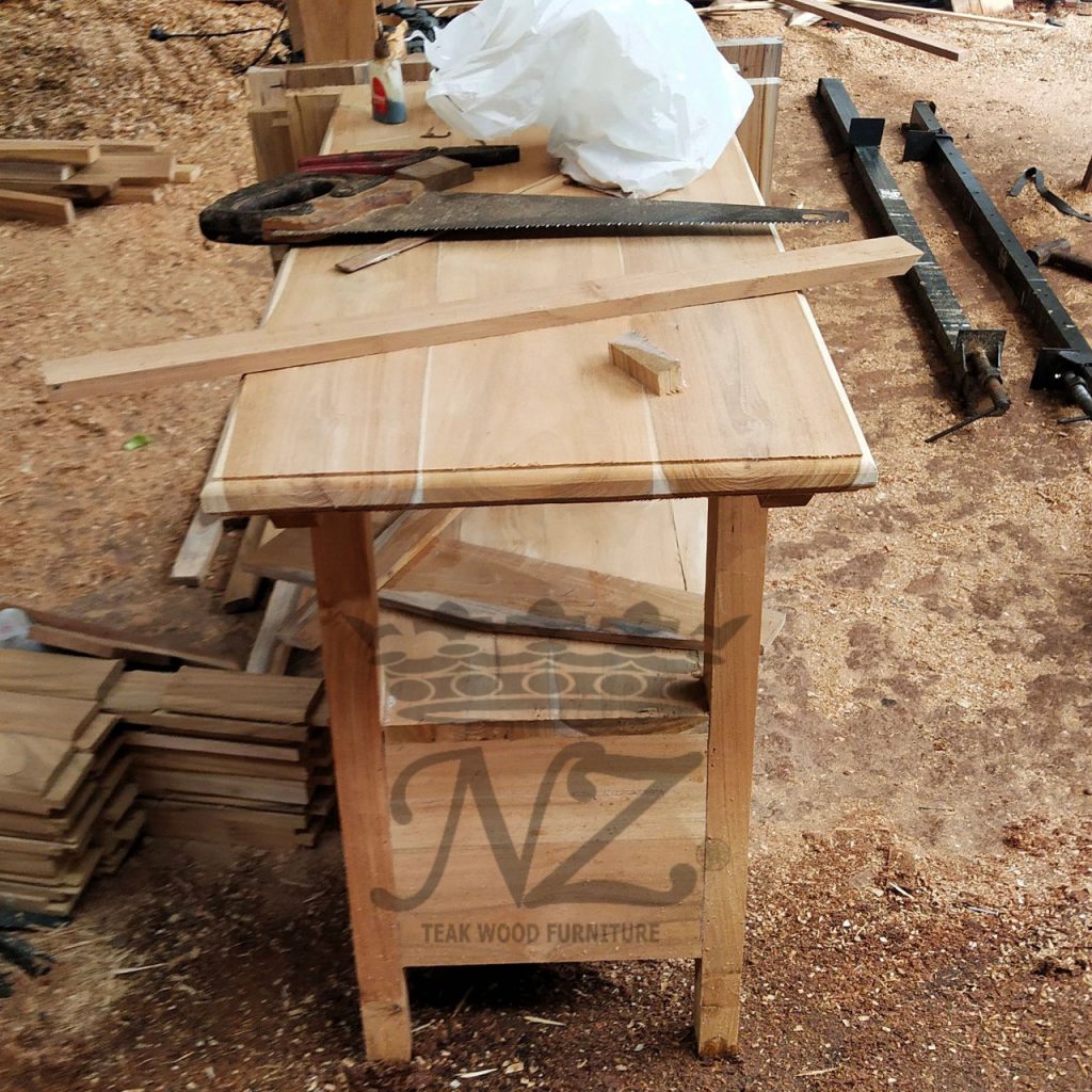 Meja Samping Tempat Tidur - Meja Wastafel | NZ-Furniture Jepara
