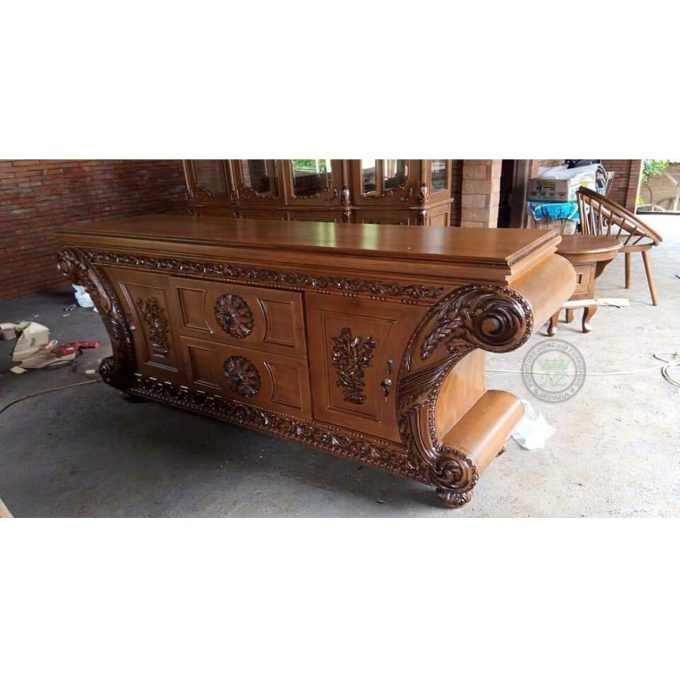Lemari Bufet Klasik - Harga Terbaru 2020 | NZ Furniture Jepara