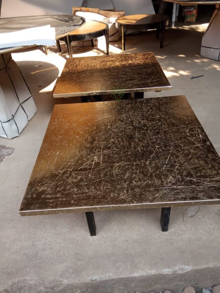 Meja Kopi Rustic Goldlife Terbaru 2020 | NZ-Furniture Jepara