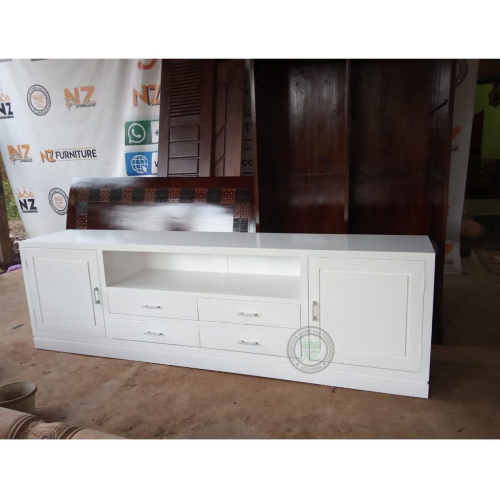Meja TV Deco - Buffet TV Terbaru 2020 | NZ Furniture Jepara