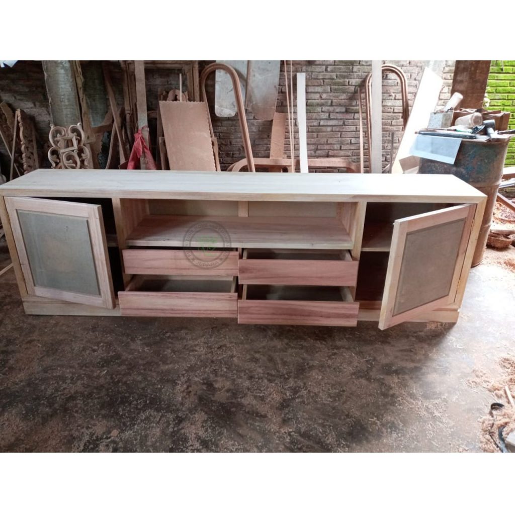 Meja TV Deco - Buffet TV Terbaru 2020 | NZ Furniture Jepara