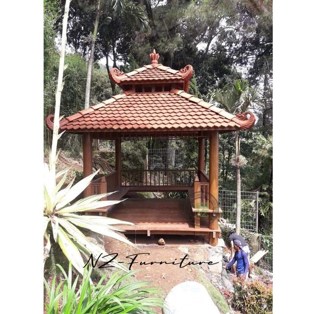 Jual Gazebo Atap Tumpuk - Harga Terbaru 2021 - NZ FURNITURE