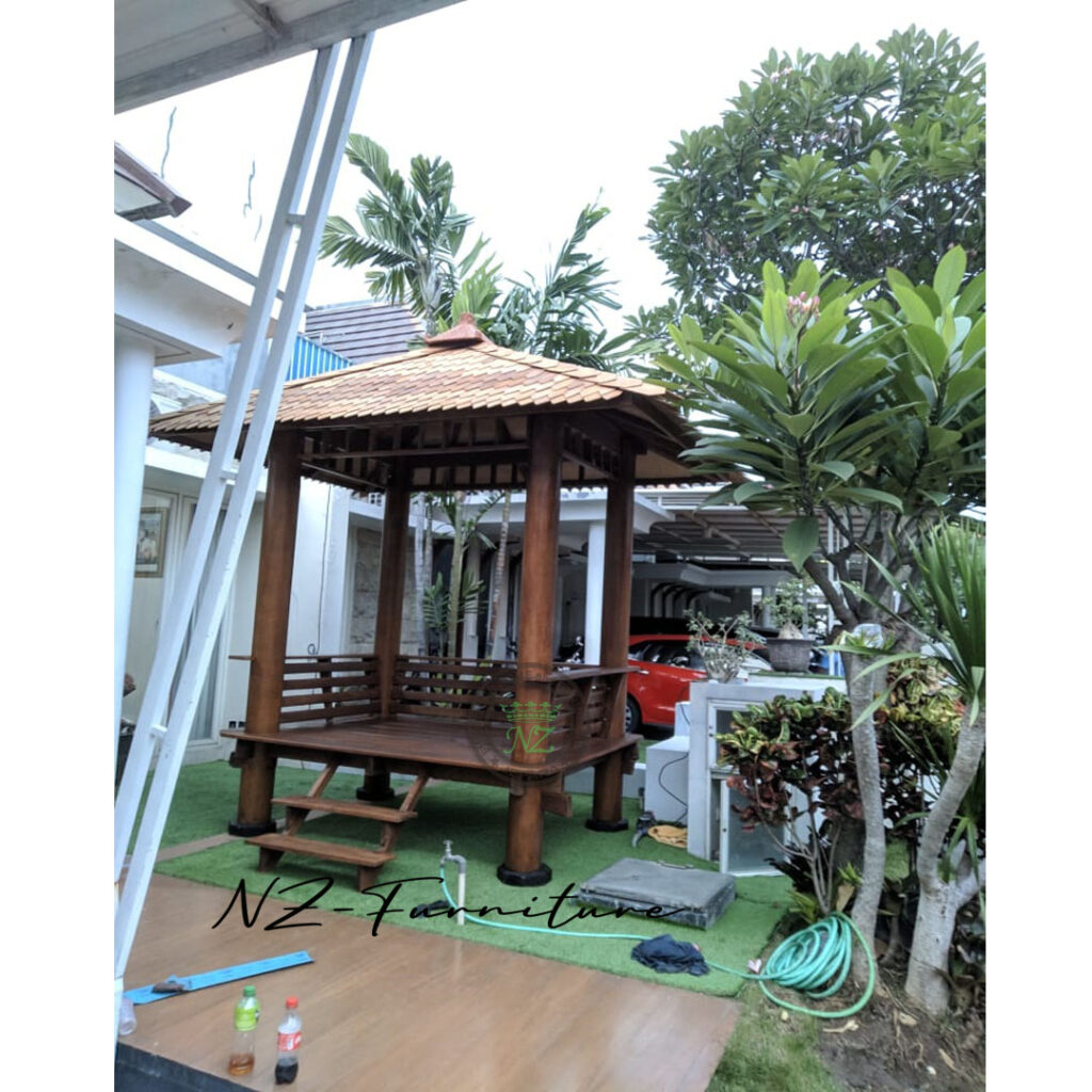 Jual Mini Gazebo Glugu Murah - Harga Terbaru 2021 - NZ FURNITURE