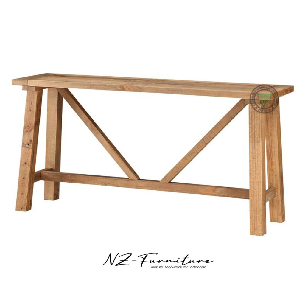 Jual Teak Wood Console Table › Unik & Minimalis | NZ FURNITURE
